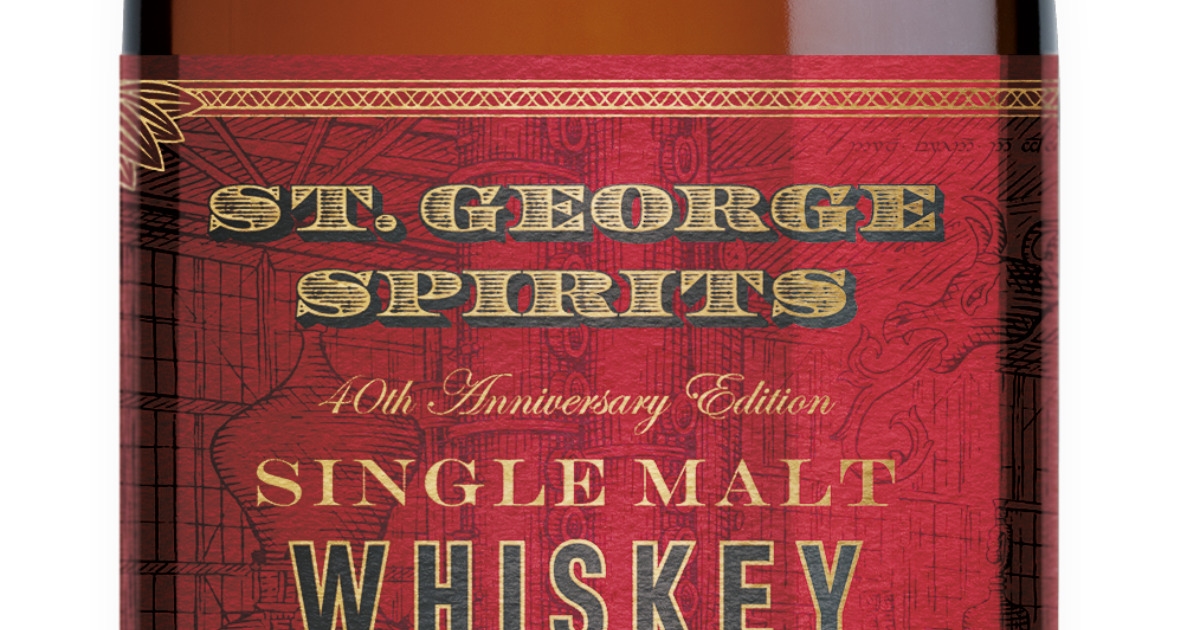 40th Anniversary Edition Single Malt Whiskey | St. George Spirits